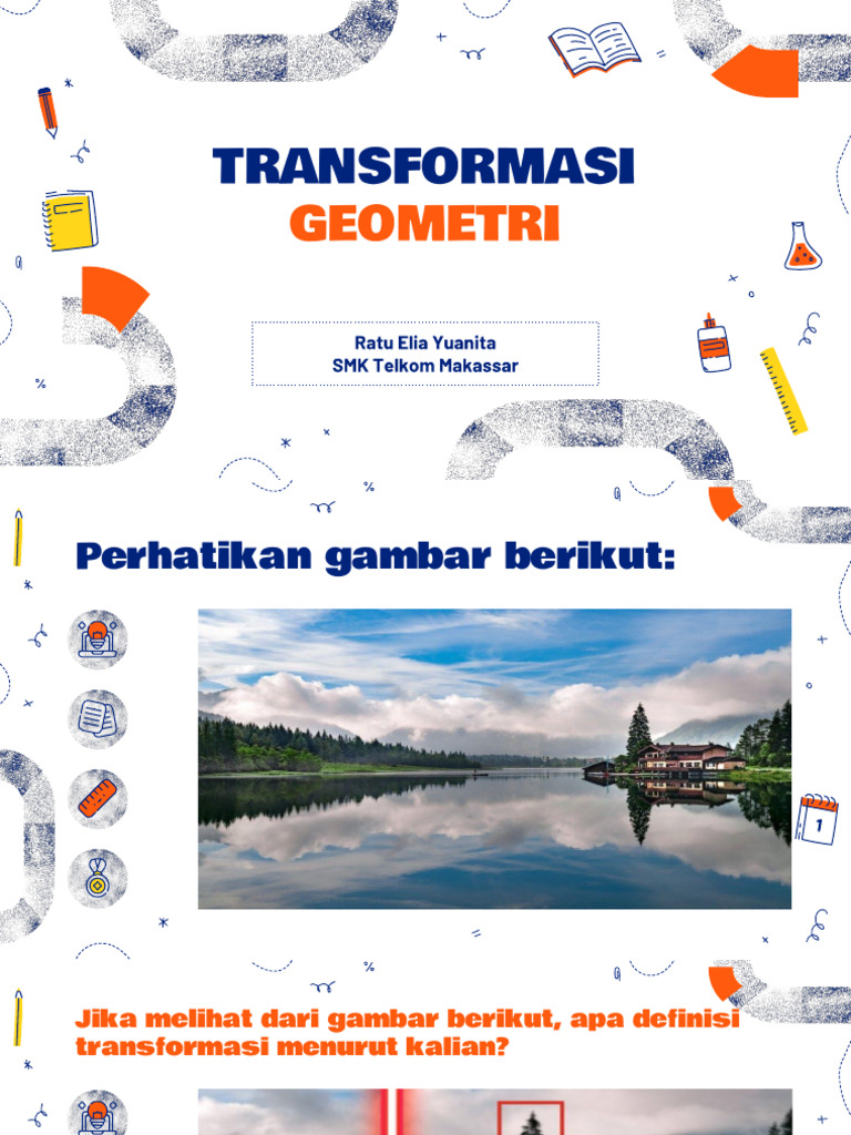 1 - TRANSFORMASI GEOMETRI Kelas XII | PDF