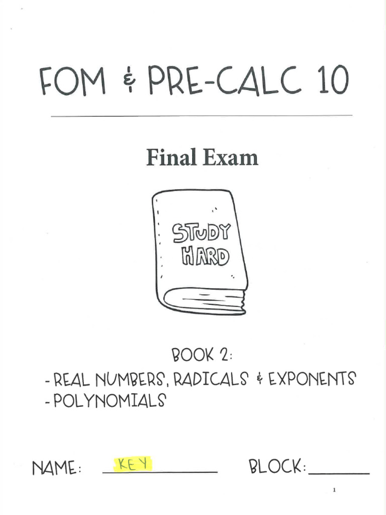 Chapter 1-2 Review Exercise Answers | PDF