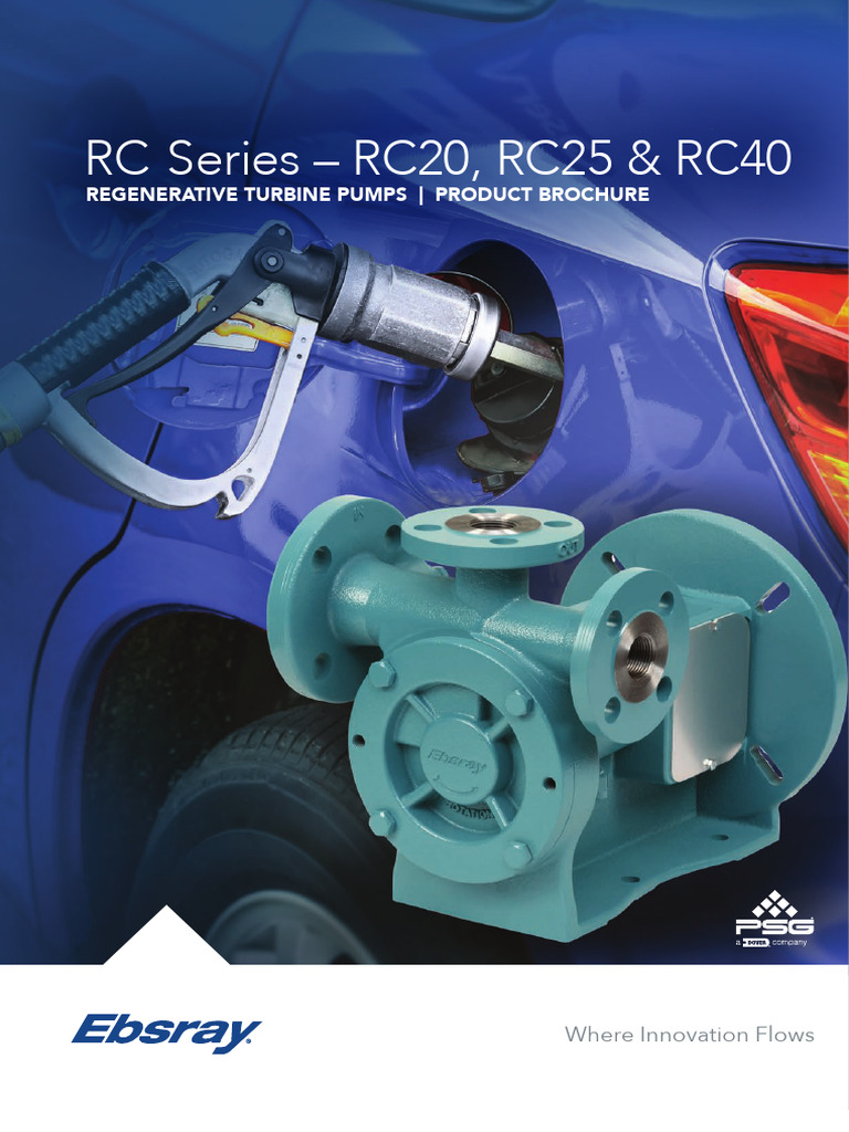 Ebsray R Series Product Brochure A4 | PDF | Pump | Liquefied Petroleum Gas