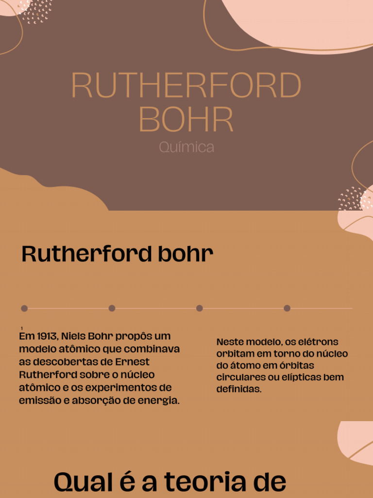 Modelo Atômico de Rutherford Bohr 2 | PDF