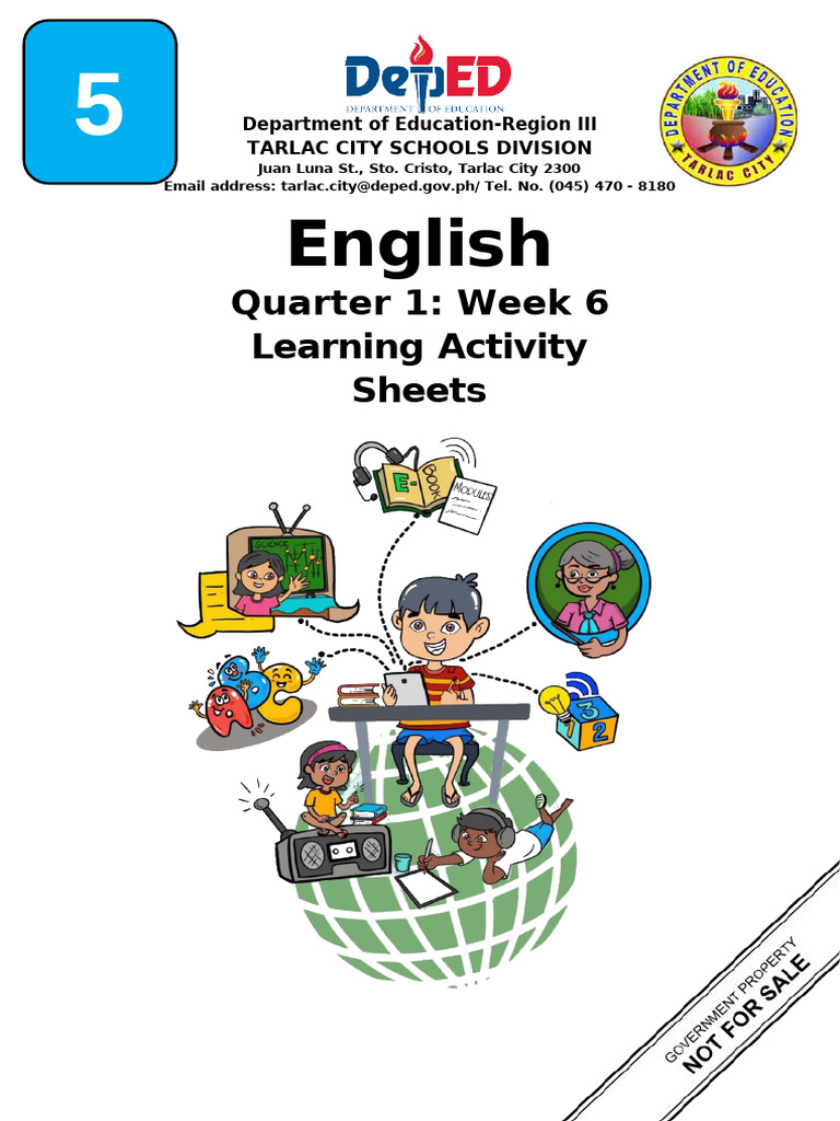 Las Eng5 Q1 Week6 RTP | PDF
