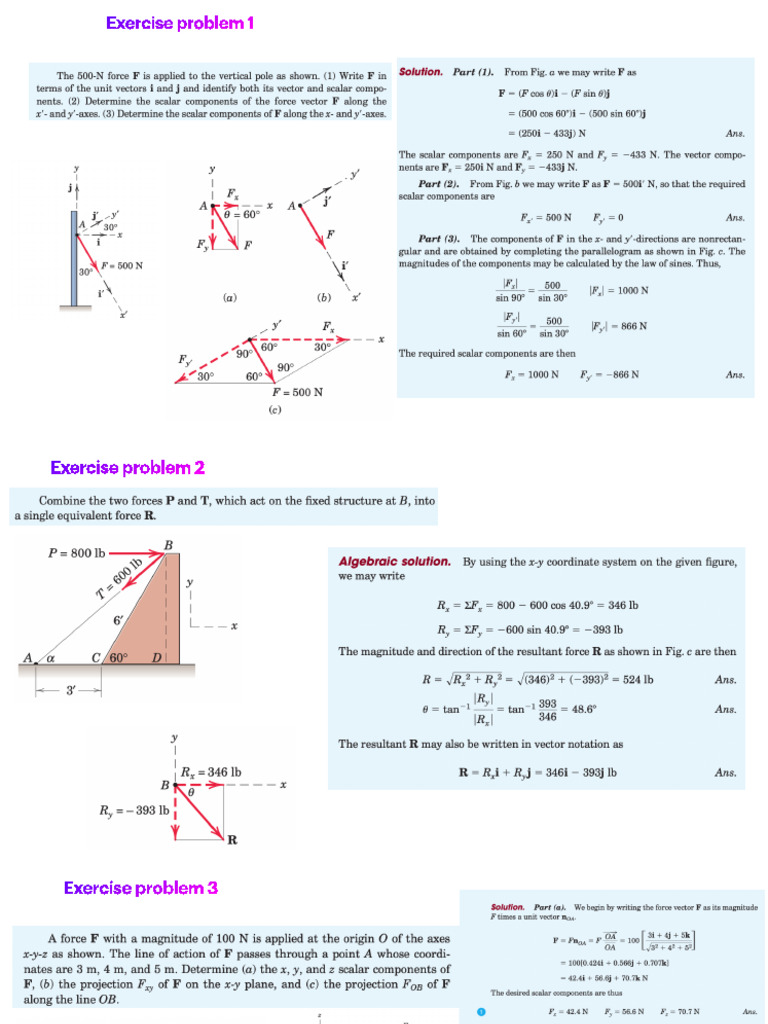 Practice Problems Set1 | PDF