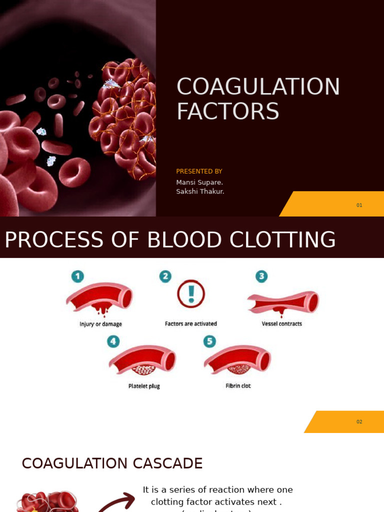 Clotting Factors Pptx (1) | PDF