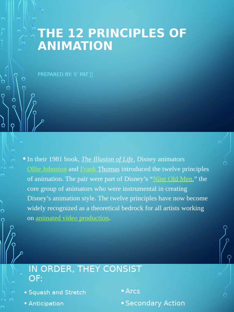 The 12 Principles of Animation | PDF