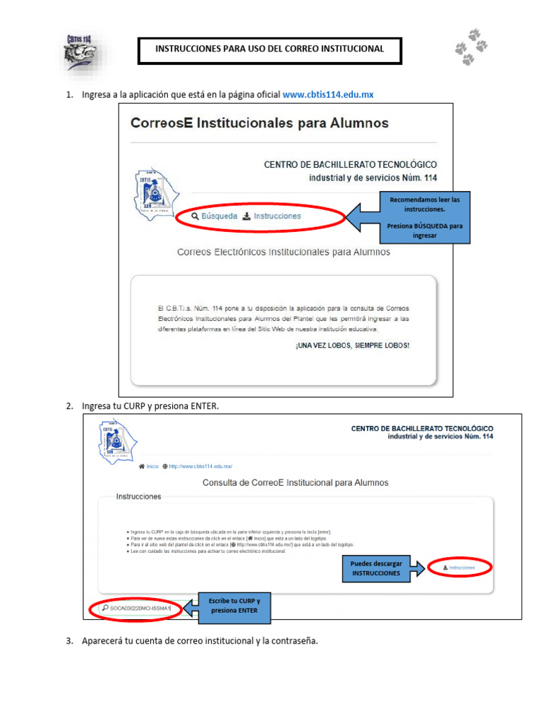 Instrucciones (1) | PDF