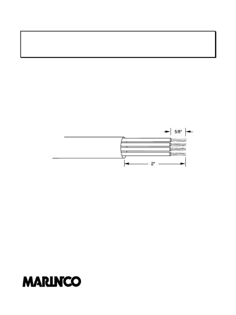 Marinco 4 Pin SHORE CONNECTOR - 101992 | PDF