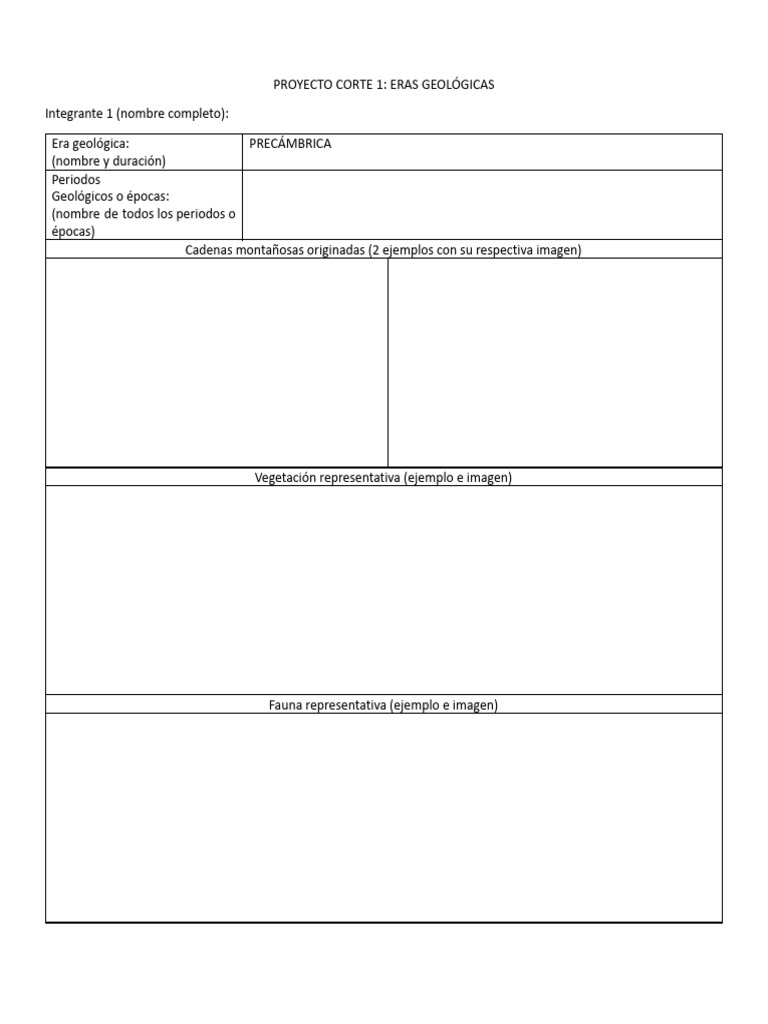 Proyecto Corte 1.Docx | PDF