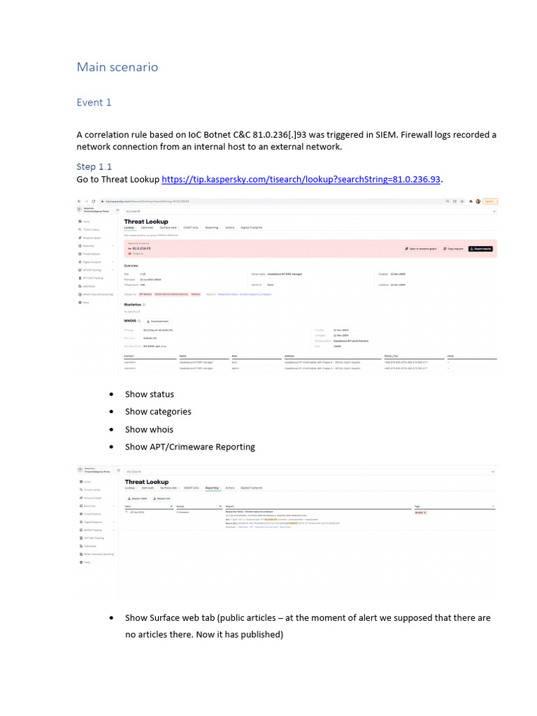 KL TIP Demo Guide (1) | PDF