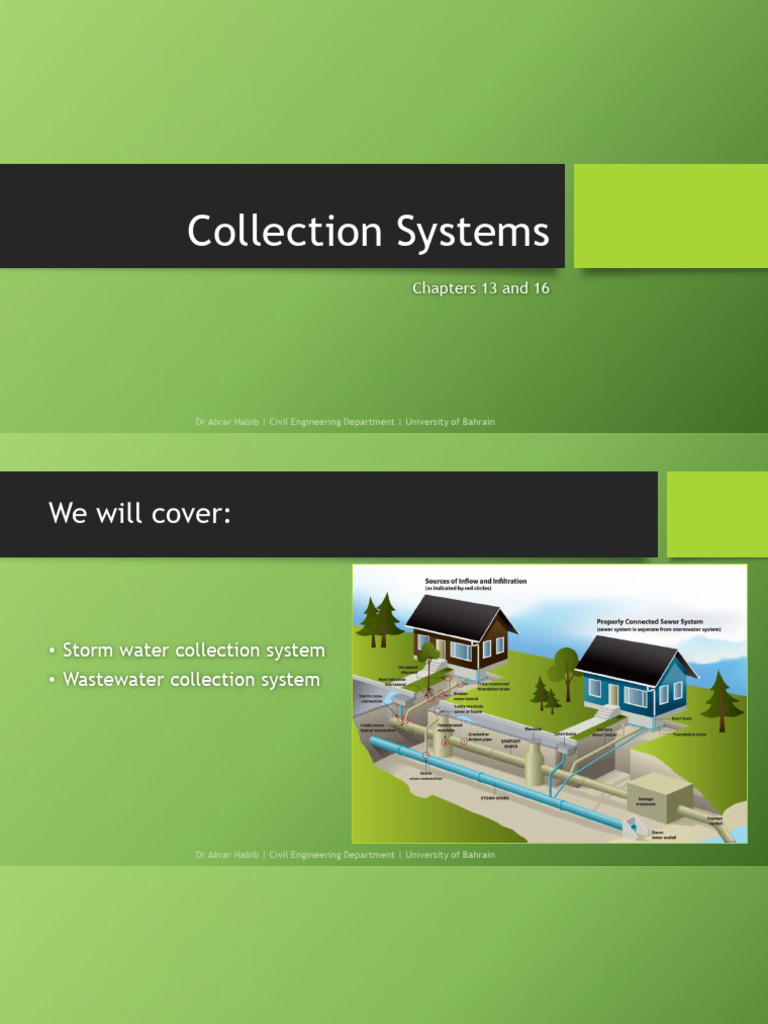 Lecture 3 - Collection Systems+Design Criteria+SCS+CN Profile - Slides ...