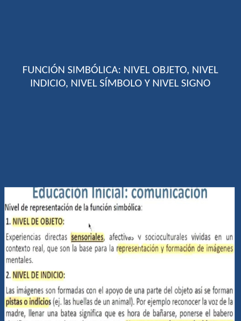 Función Simbólica | PDF