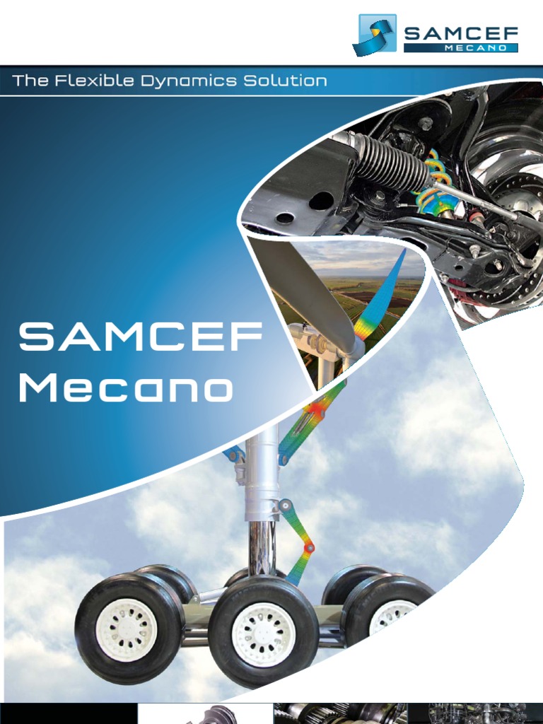Broch Samcef Mecano | Download Free PDF | Reliability Engineering | Finite Element Method