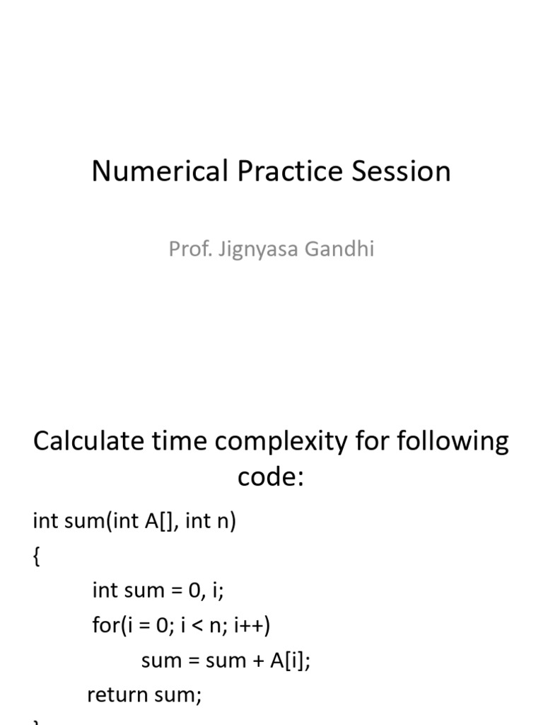 Numerical S | PDF