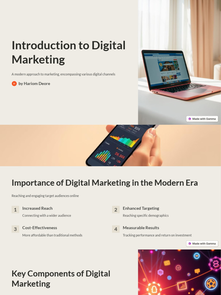 Introduction To Digital Marketing | PDF
