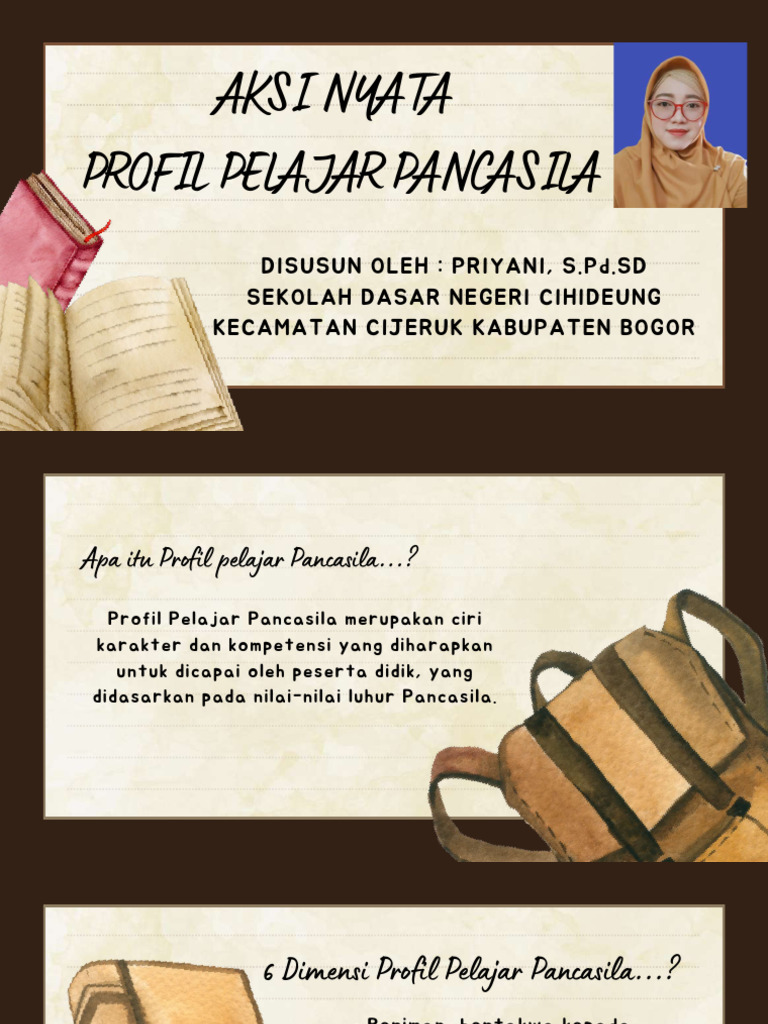 AKSI NYATA " PROFIL PELAJAR PANCASILA " (1) - Compressed | PDF