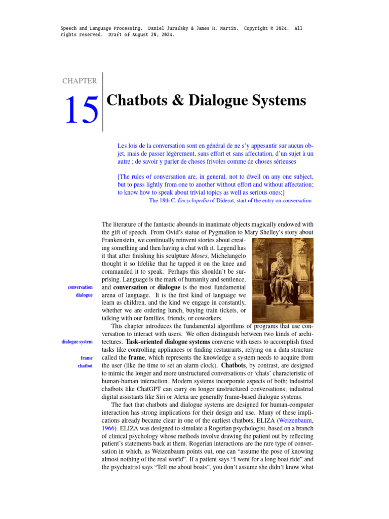Dialogue System Unit4 | PDF