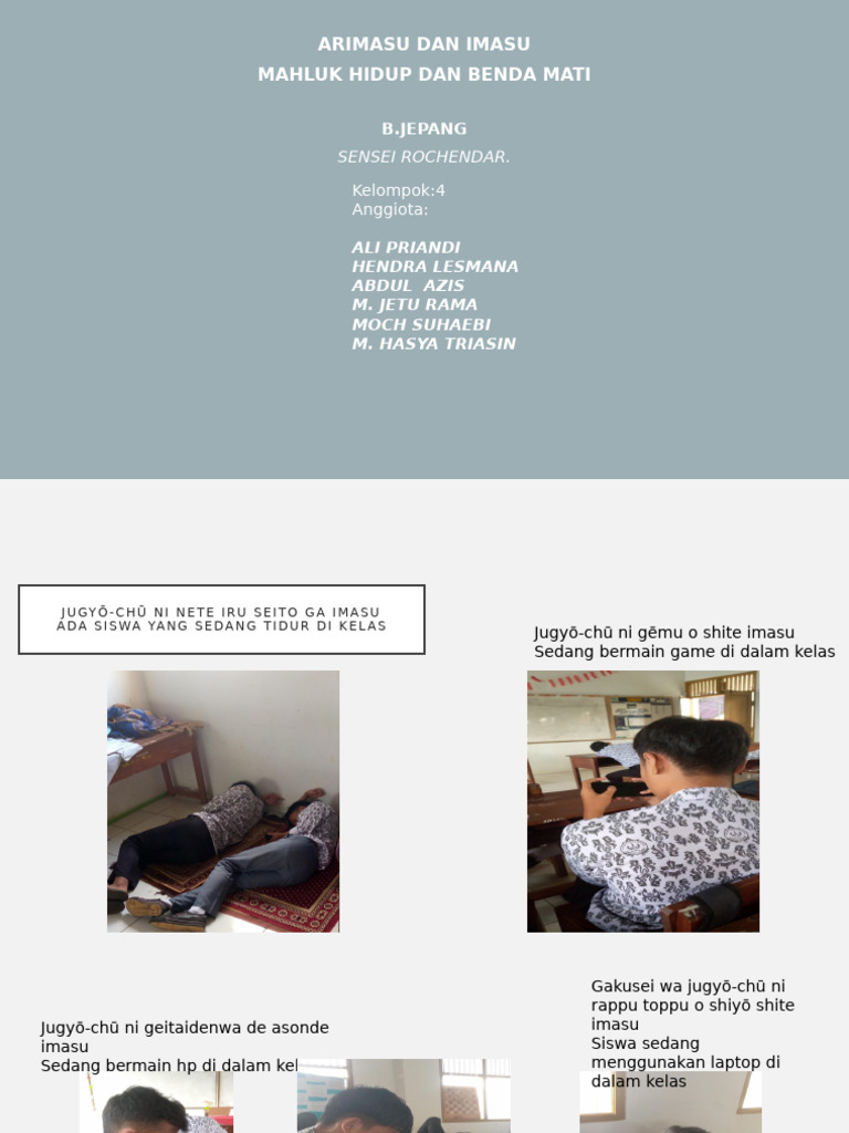 Presentasi B.jepang 12 TKJ | PDF