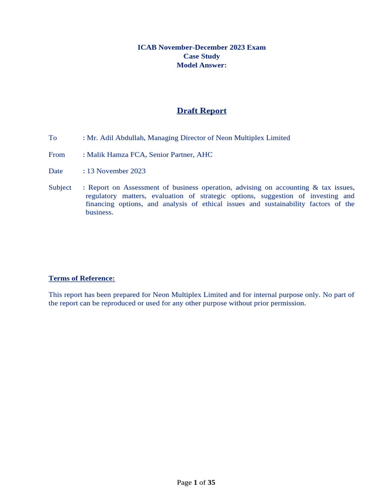 9206CS ND23 - Model Answer - Sujan | PDF