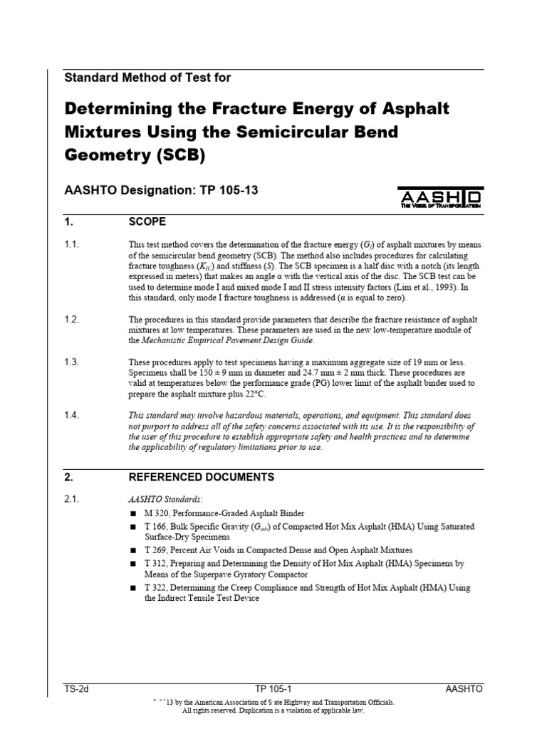 Aashto TP 105 2013 | PDF