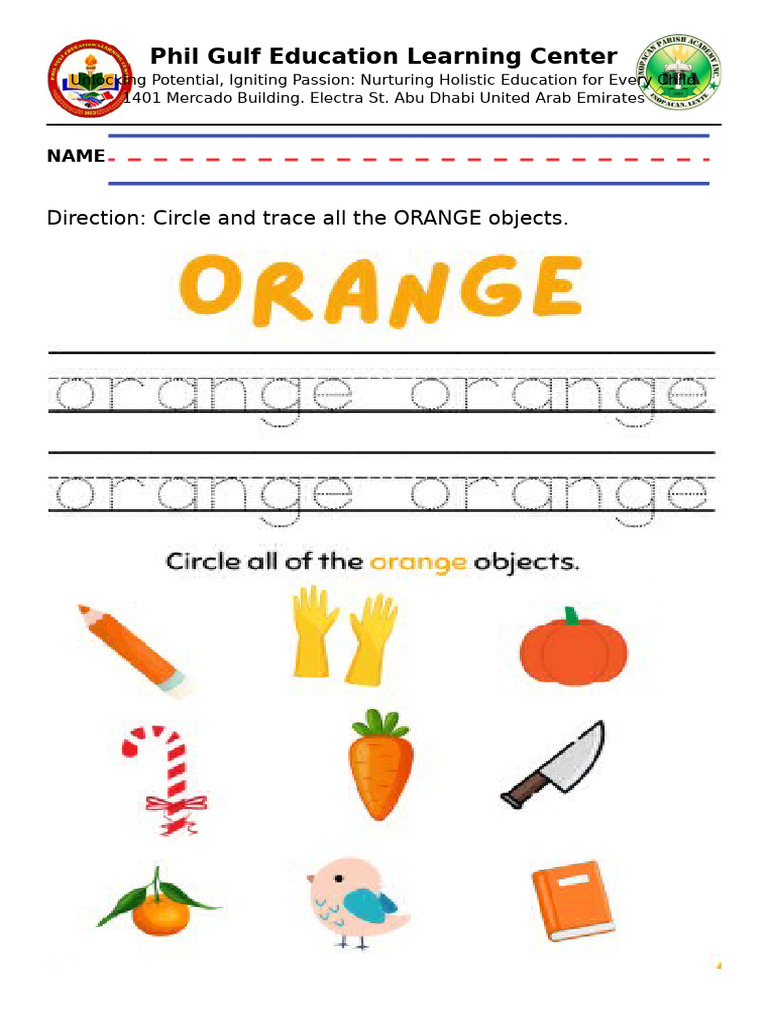 Color Orange | PDF