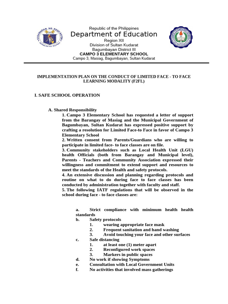 Implementation Plan | PDF