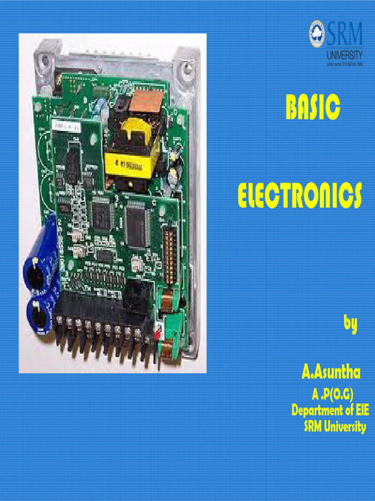 Basic Electronics | PDF