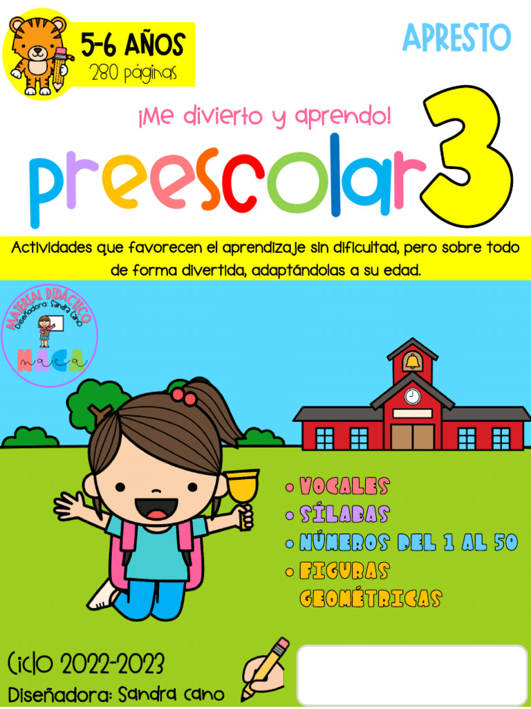 Libro trabajo kinder | PDF