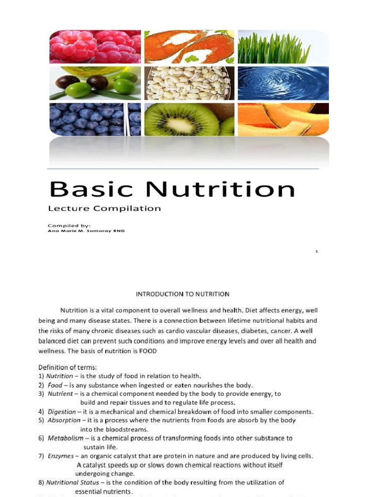 Nutrition | PDF
