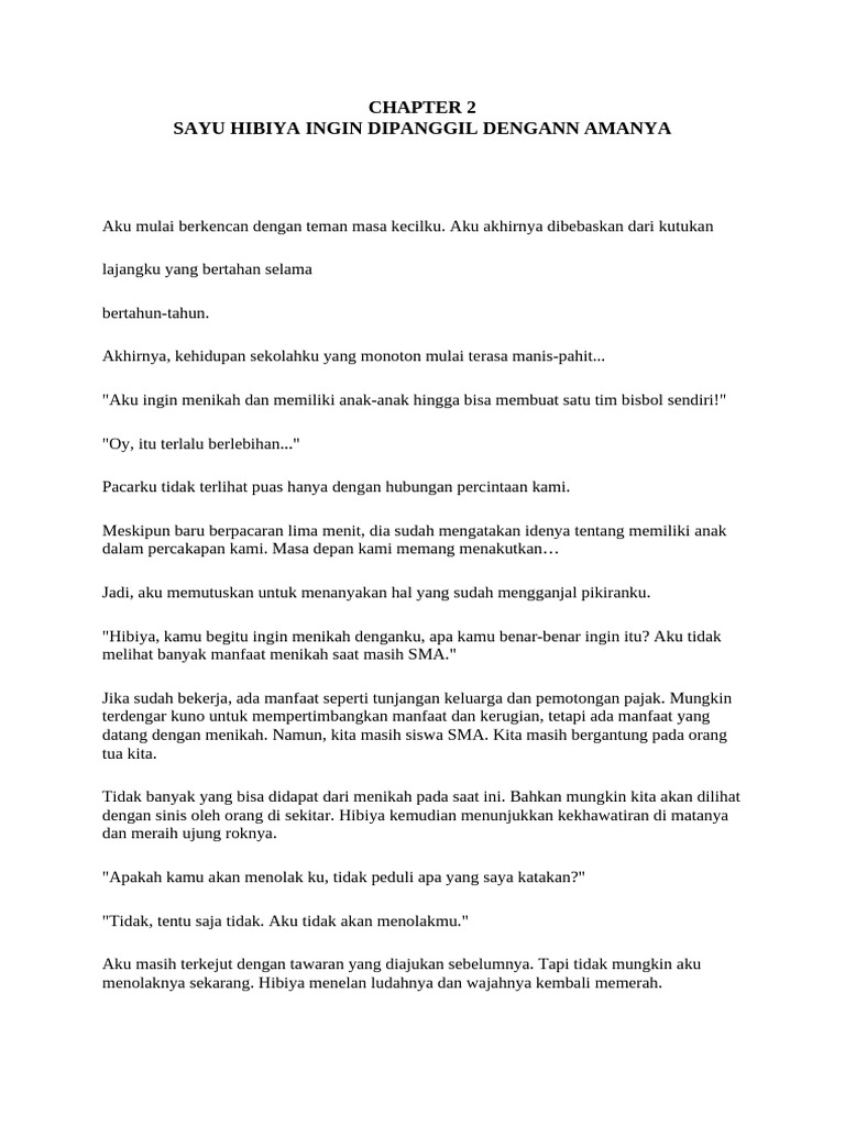 Novel CHAPTER 1 | PDF