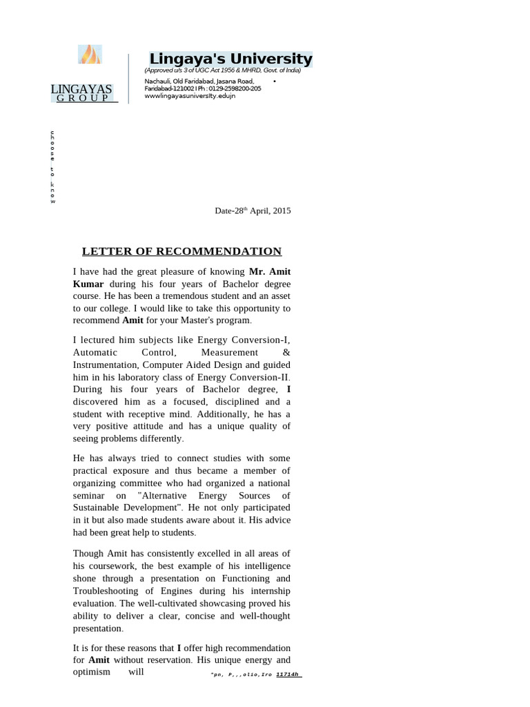 Lingaya's University: Lingayas | PDF