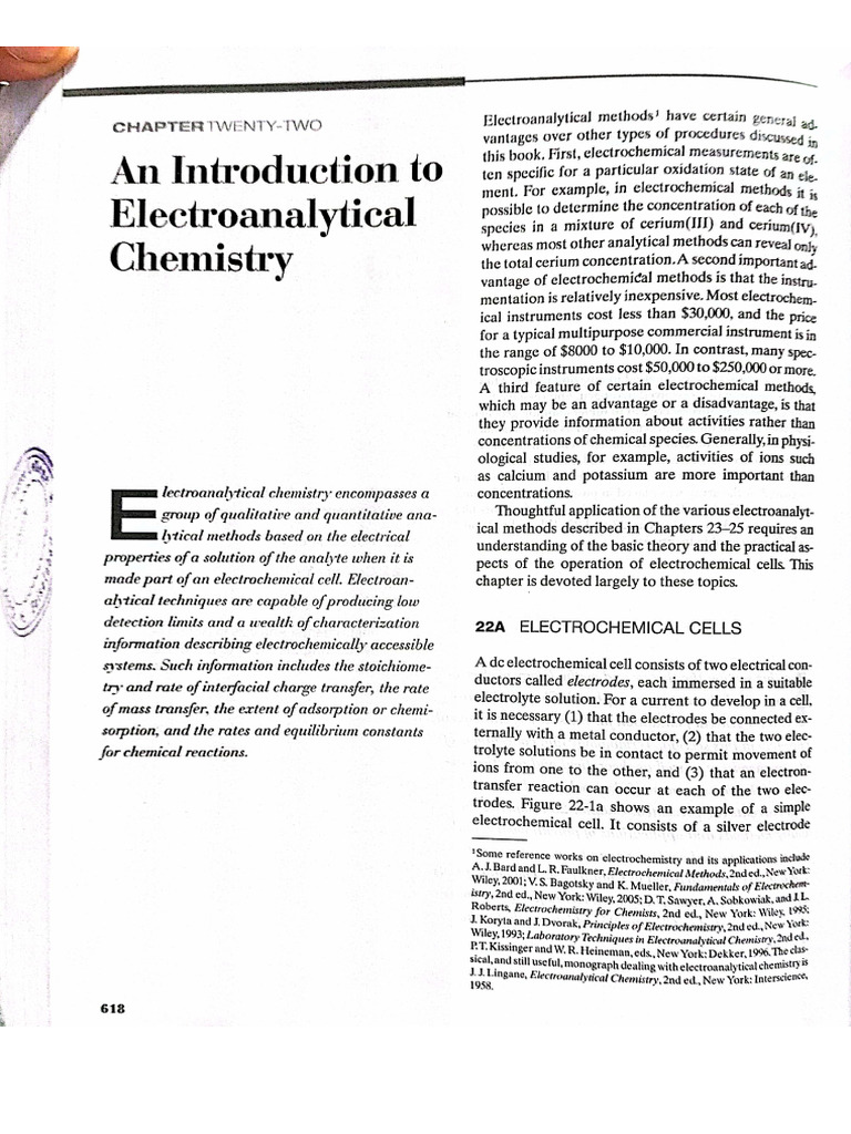 Electro Analytical Techniques | PDF