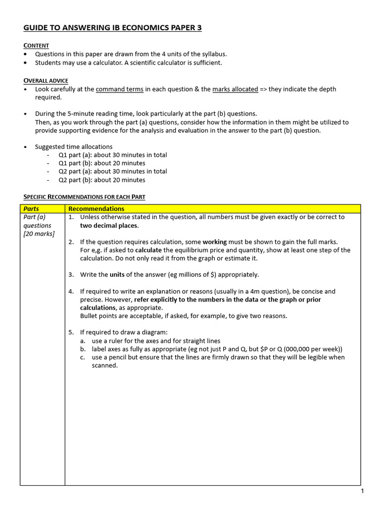 Guide_to_answering_IB_Economics_Paper_3 | PDF Guide_to_answering_IB_Economics_Paper_3 | PDF