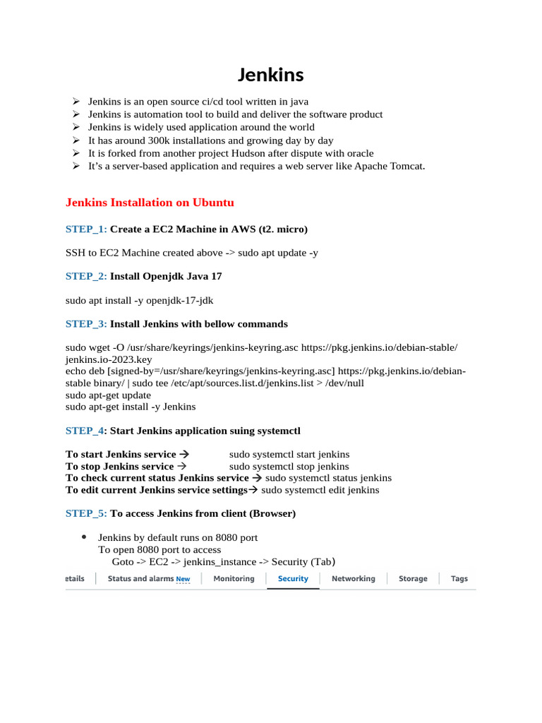 Jenkins Updated | PDF