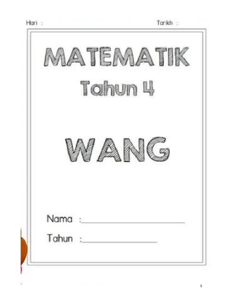 LATIHAN WANG PART 1 N 2 | PDF