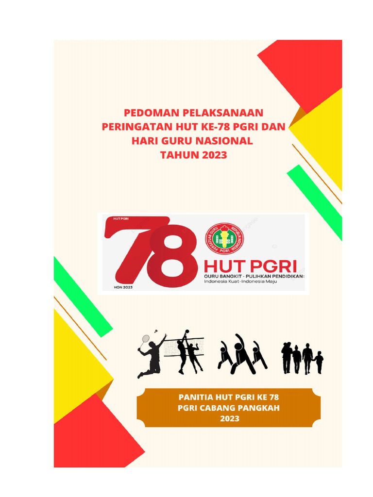 proposal HUT PGRI ke-78 | PDF