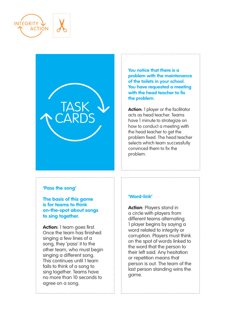 TaskCards Final | PDF