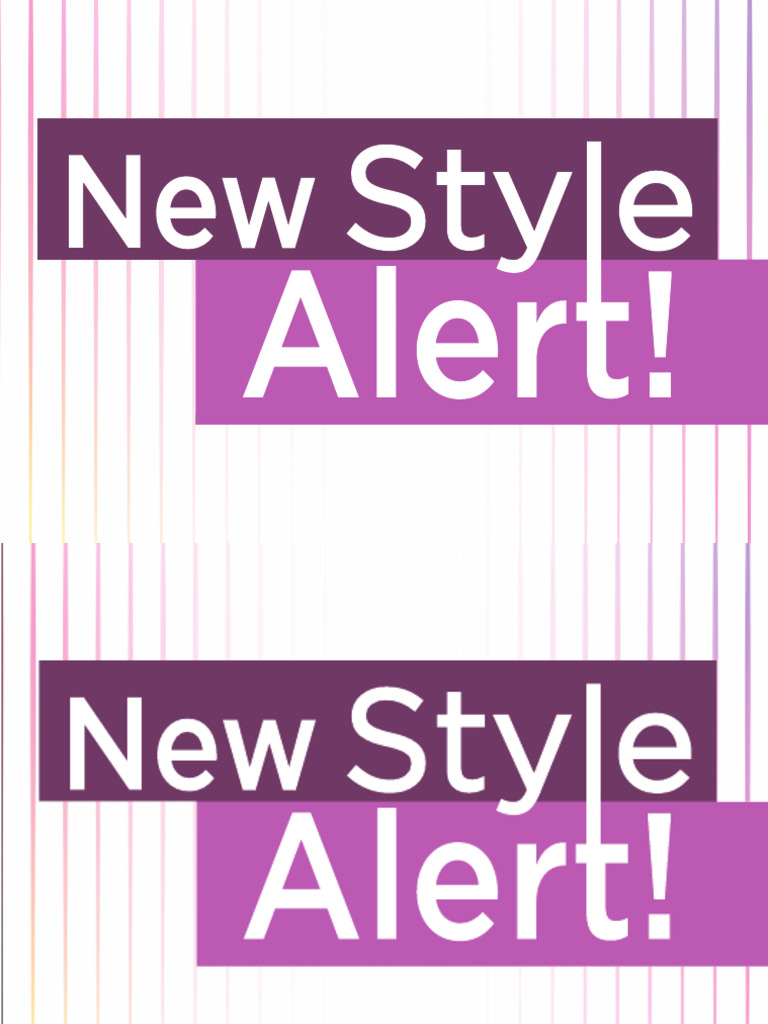 A4 & A5 Signage New Style | PDF