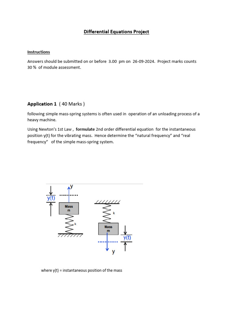 Differential Equations | PDF