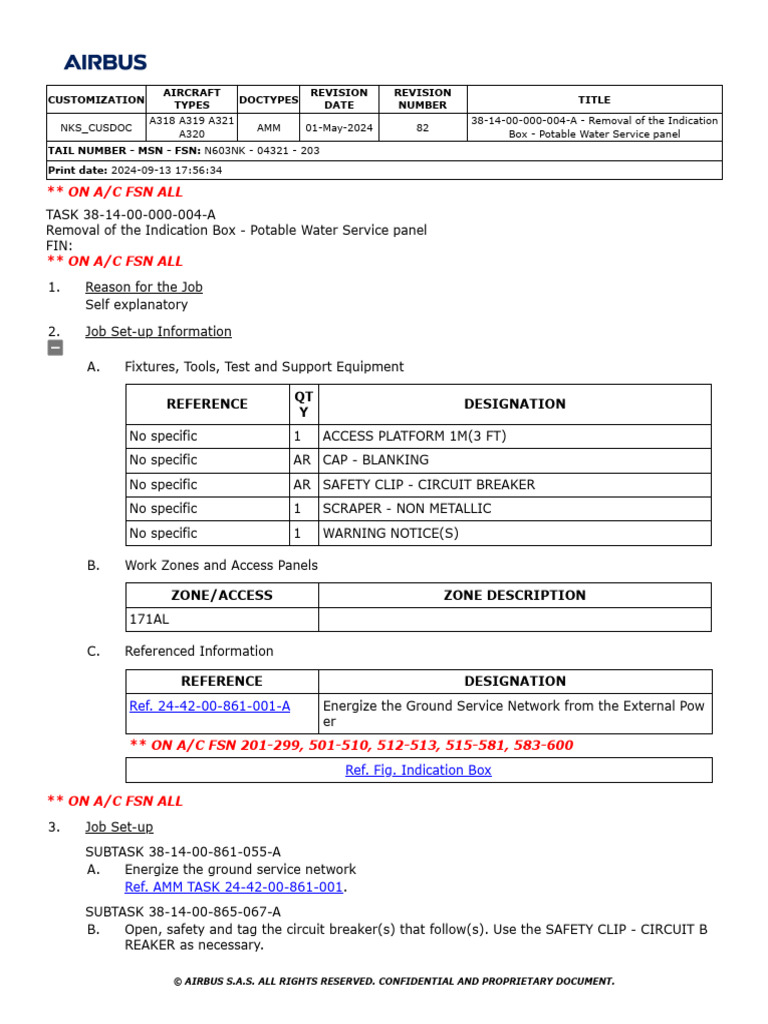 NKS - CUSDOC - A318 - A319 - A320 - A321 - AMM - 01-May-2024 - 38-14-00 ...