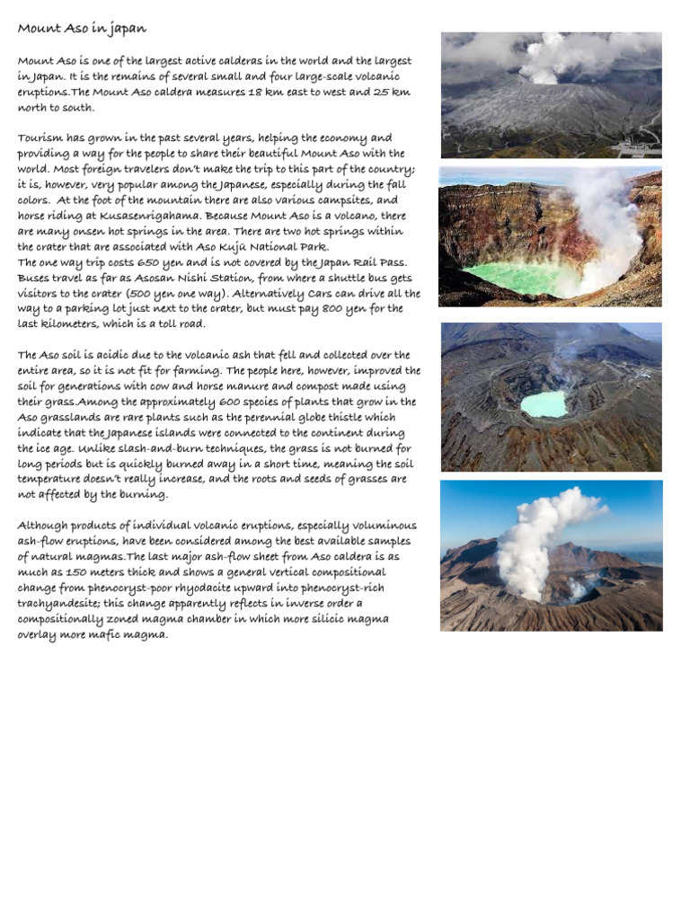 Case Study Volcanoes | PDF