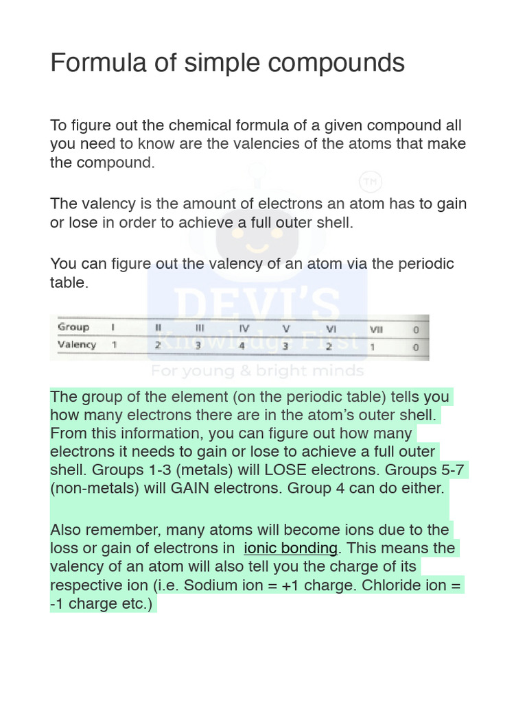 Stoichiometry grade 10 IGCSE Notes | PDF