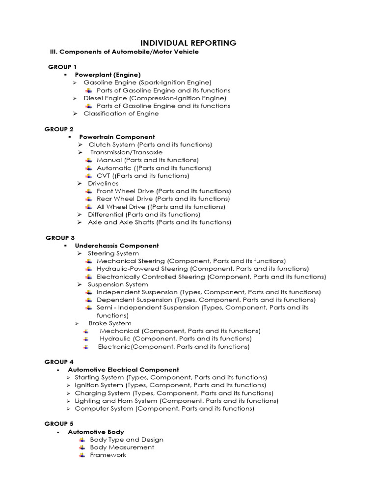 Individual Reporting | PDF