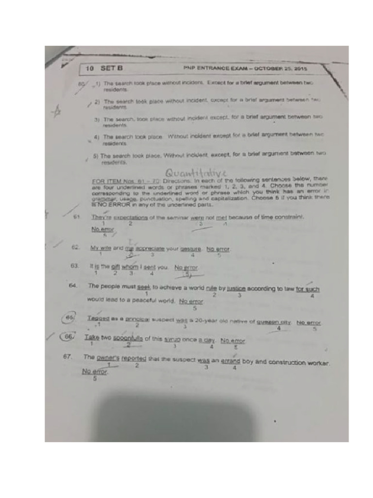 Napolcom Reviewer 2016 | PDF