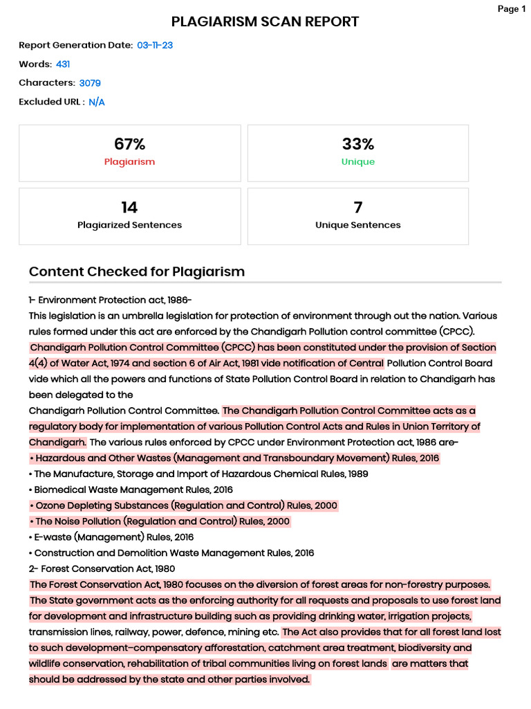 SER Plagiarism Report | PDF