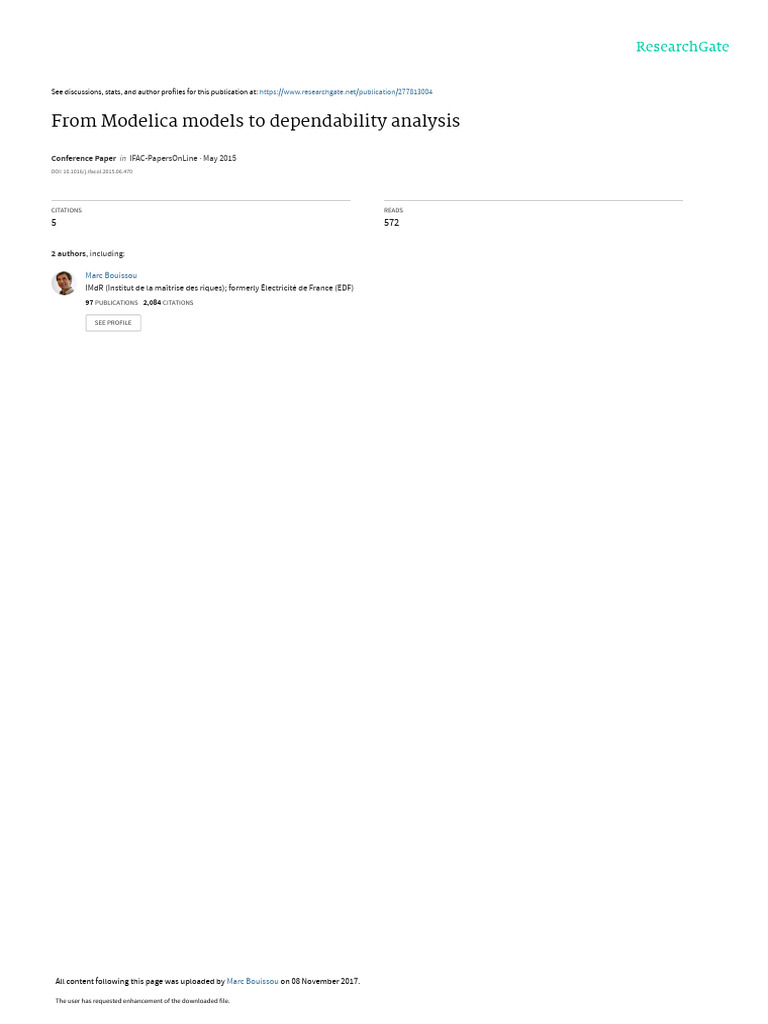 From_Modelica_models_to_dependability_analysis | PDF