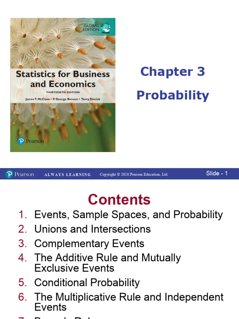 Msb13e PPT ch03 | PDF