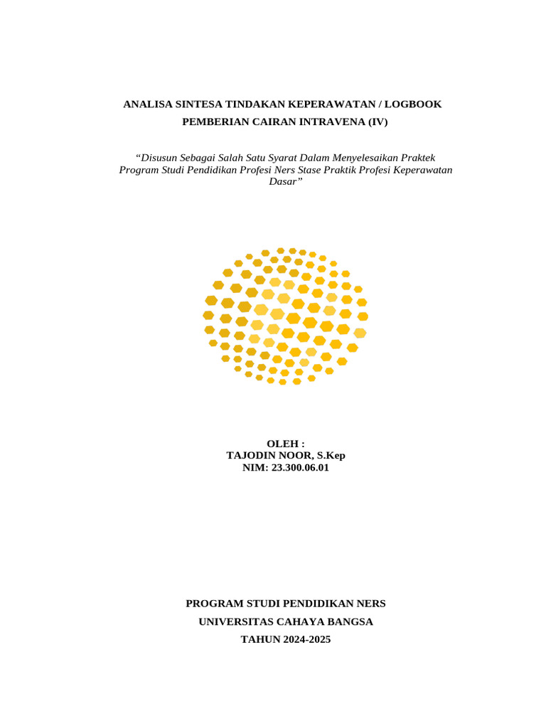 Log Book Pemberian Oksigen | PDF