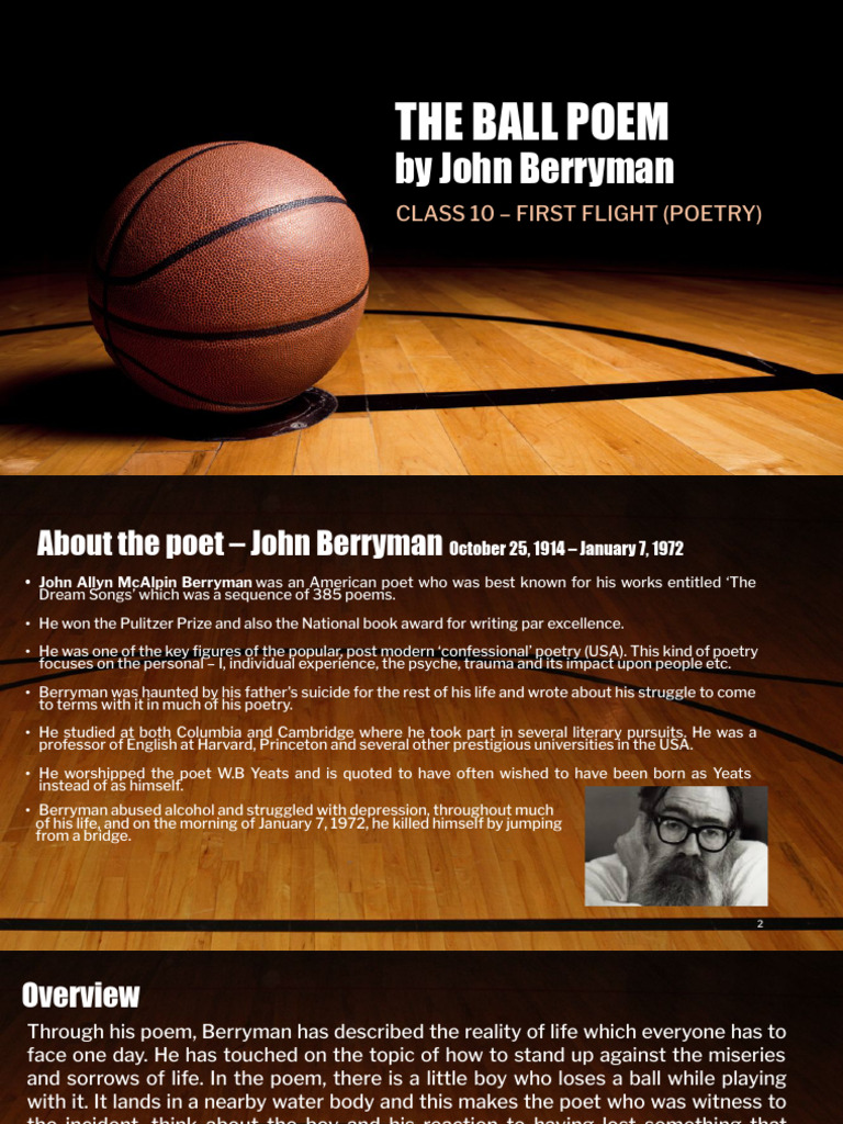 GR 10 - The Ball Poem | PDF