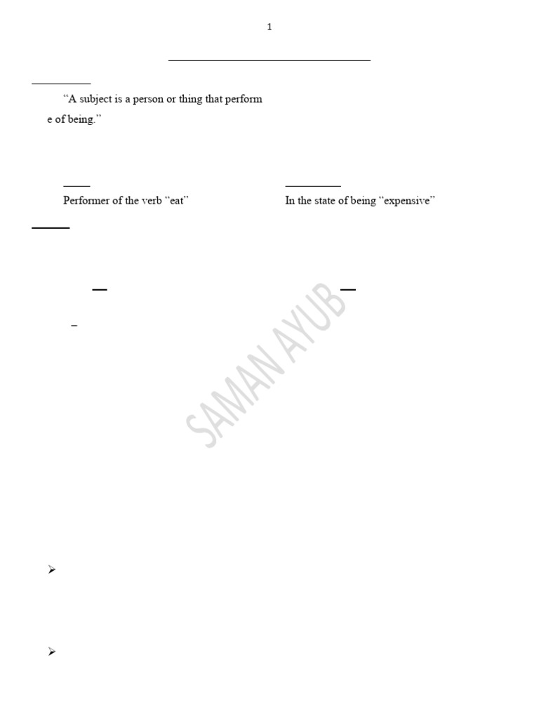 Subject-Verb Agreement Guide | PDF | Grammatical Number | Language Arts ...