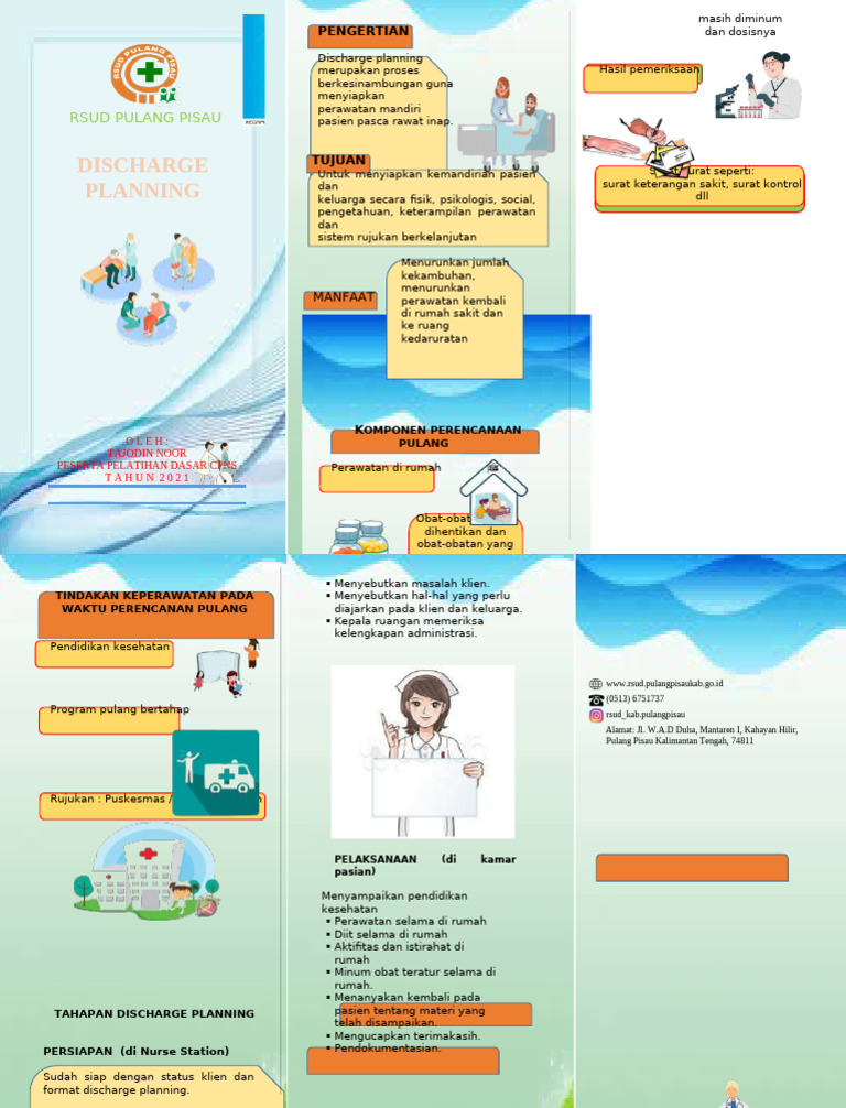 Leaflet Discharge Planning | PDF