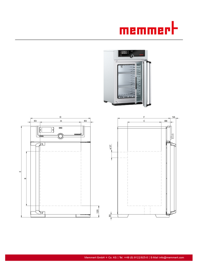 DS Memmert Incubator IN75 EN | PDF